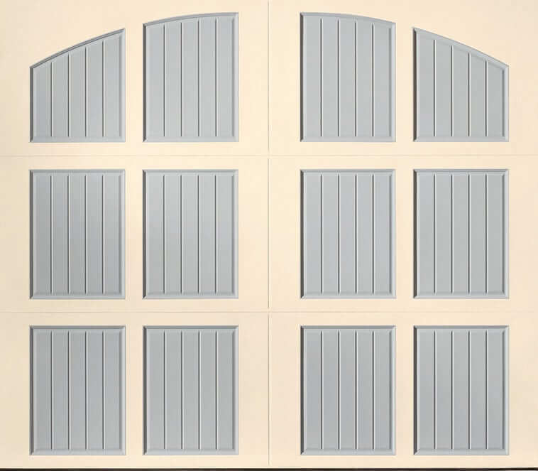 Almond-Gray | Garage Door Discounters